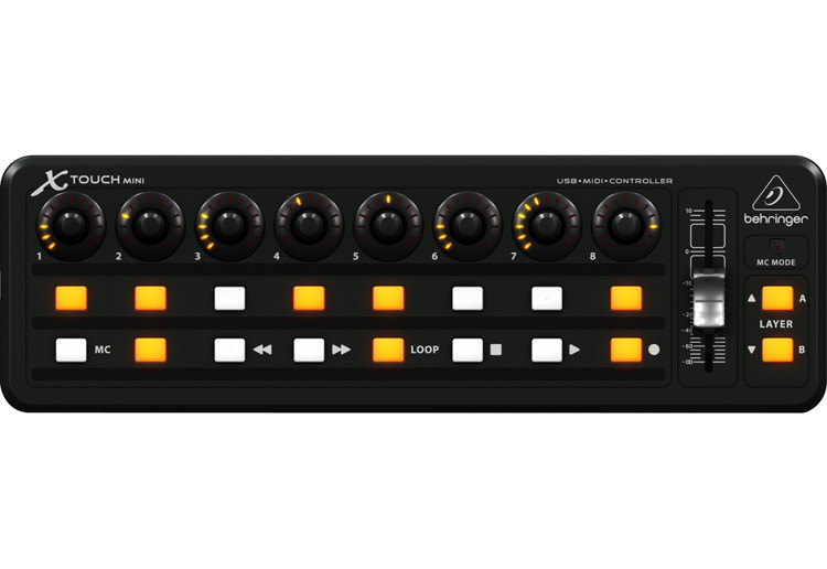 שלט תוכנה לאולפן Behringer X-Touch Mini מתקדם | Next-Pro