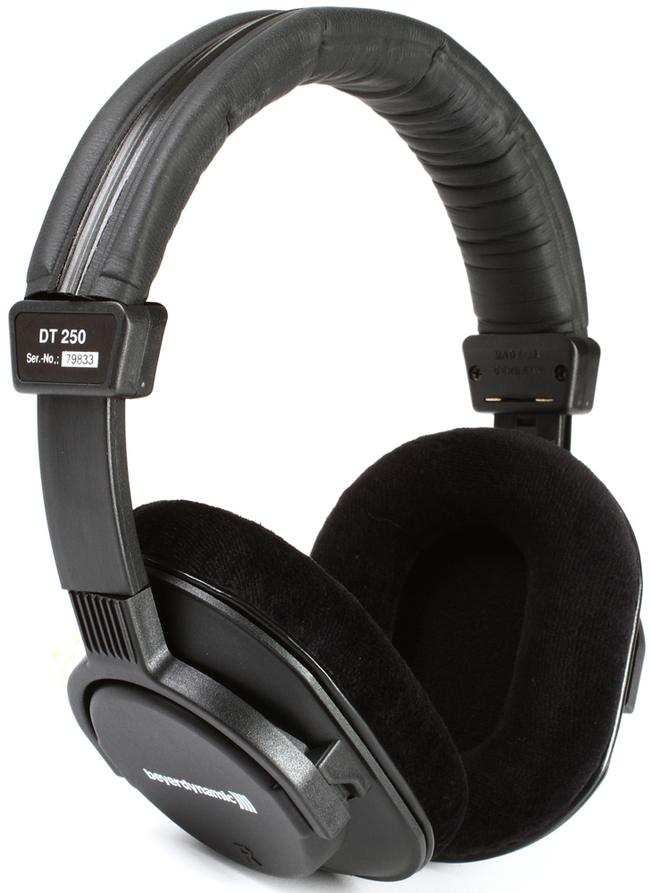 אוזניות Beyerdynamic DT250 סגורות ניטרליות לאולפן | Next-Pro