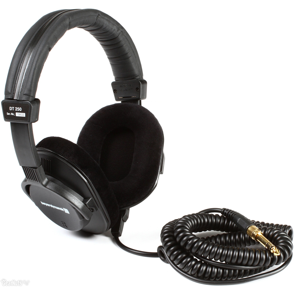 אוזניות Beyerdynamic DT250 סגורות ניטרליות לאולפן | Next-Pro
