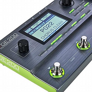 מולטי אפקט Mooer GE200 עם 55 סוגי מגברים לגיטרה | Next-pro