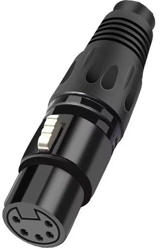 מחבר XLR נקבה עם 5 פין Next-Pro Basic XLRf-5P