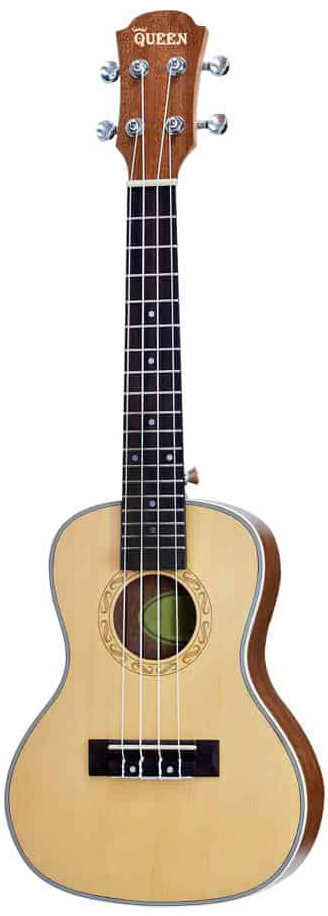 יוקלילי קונצרט Queen UK210-24 עם 18 שריגים | Next-Pro