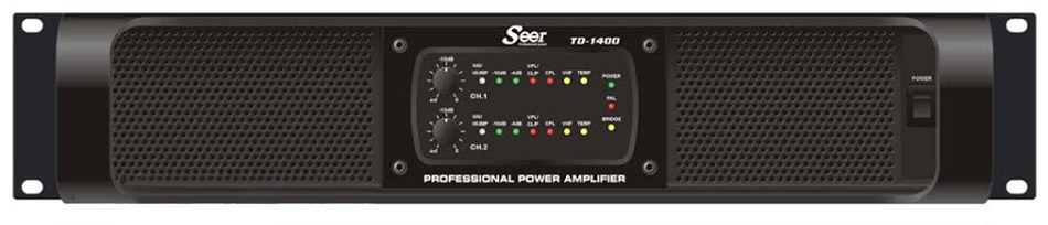מגבר כוח Seer AMP-TD1400 סטריאו עוצמתי | Next-Pro