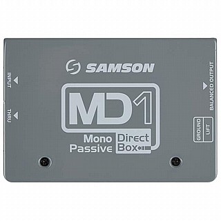 קופסת DI פאסיבית Samson MD1 עם יציאת Thru למגבר | Next-Pro