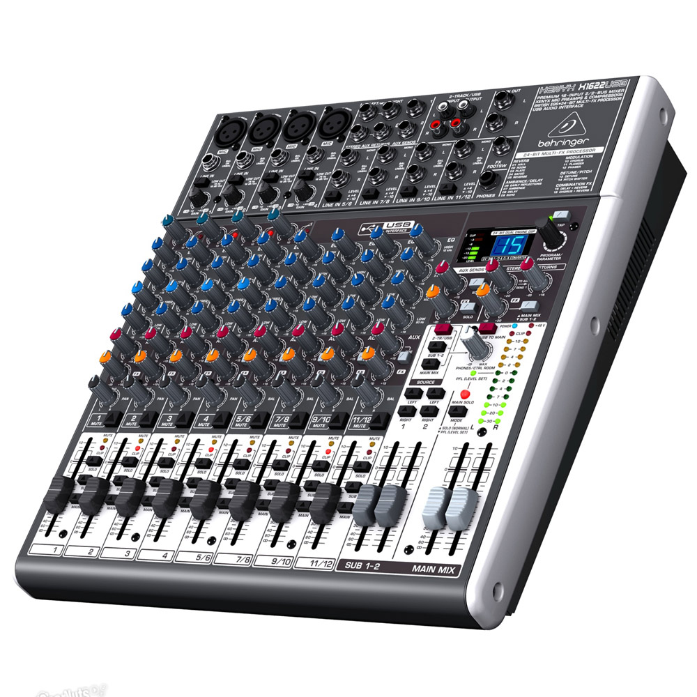 מיקסר Behringer Xenyx X1622 USB איכותי להופעות | Next-Pro